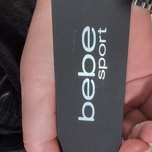 bebe | Tops | Bebe Velour Zip Hoodie 3x Nwt | Poshmark